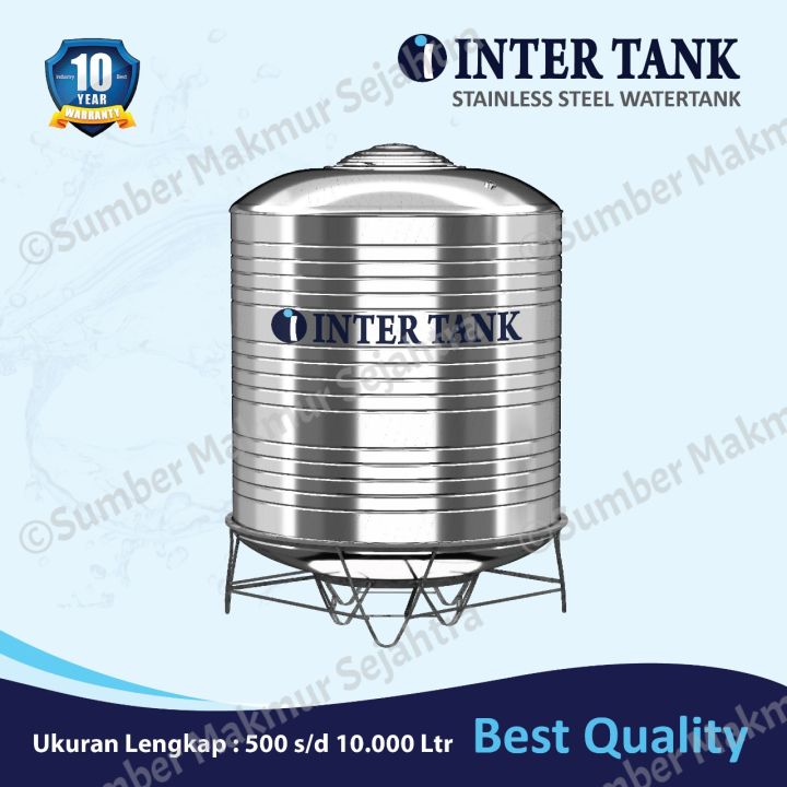 Tangki Air Stainless Inter Tank T 2000 / Toren Air / Tandon Air ...