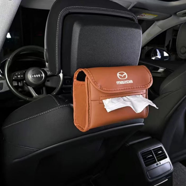 Car tissue box drawer seat hanging tissue box creative armrest box ...