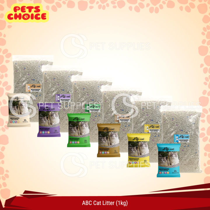 Petschoice-1kg ABC Bentonite Cat Litter | Lazada PH