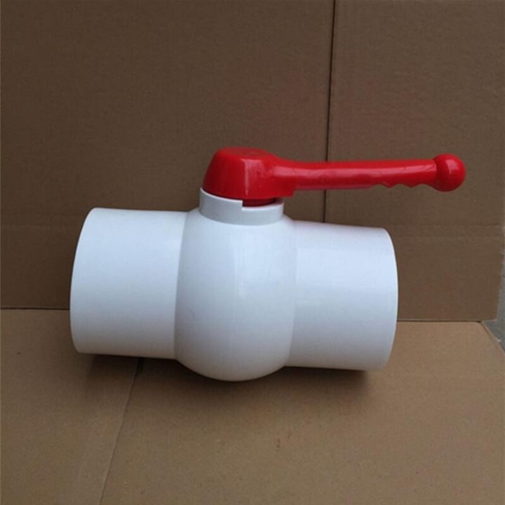 Pvc Pipe ball valve switch 4 inch inner 110mm pipe flow controller ...