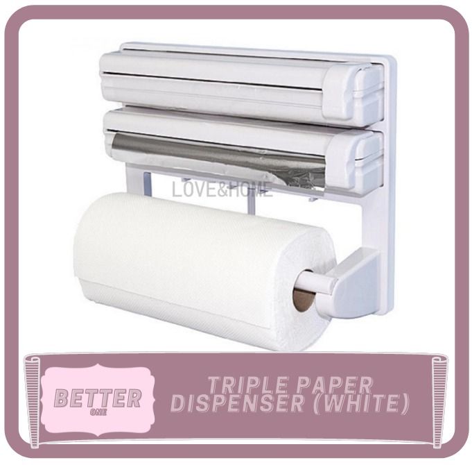 BO Triple Paper Dispenser (White). | Lazada PH