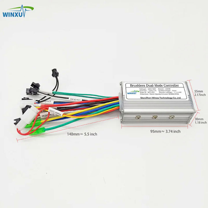 24V 36V 48V 250W 350W Electric Mountain Bike Brushless DC Motor ...