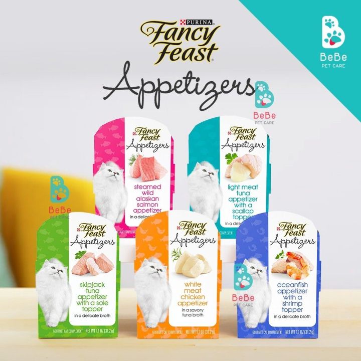 Pate FANCY FEAST Appertizers - Món Khai Vị I Bữa Xế Lý Tưởng Cho Boss ...
