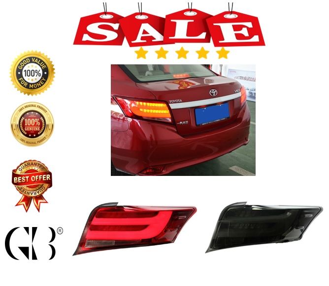 GB-Store 100% [Original] TOYOTA VIOS REAR LAMP SET | Lazada