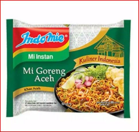 Indofood Authentic Indomie Mie Goreng Aceh 90g Original Indonesia Spicy ...