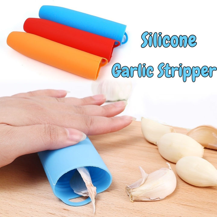 2Pcs Garlic Peeler Tool Silicone Practical Kitchen Food Grade Silicone ...
