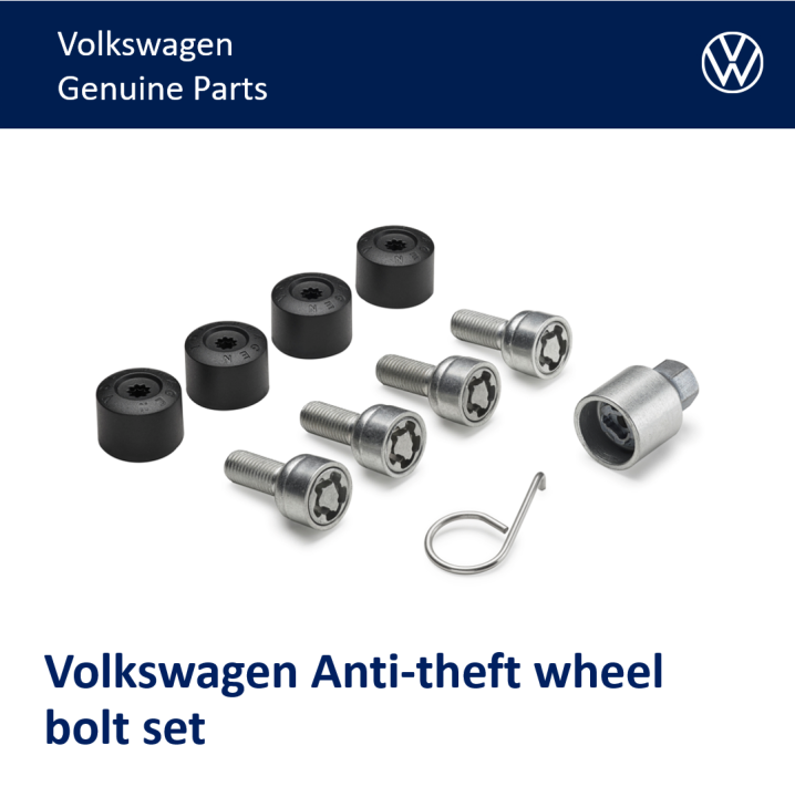 [Officiall Volkswagen SG] Genuine VW Anti Theft Wheel Nuts | Lazada ...