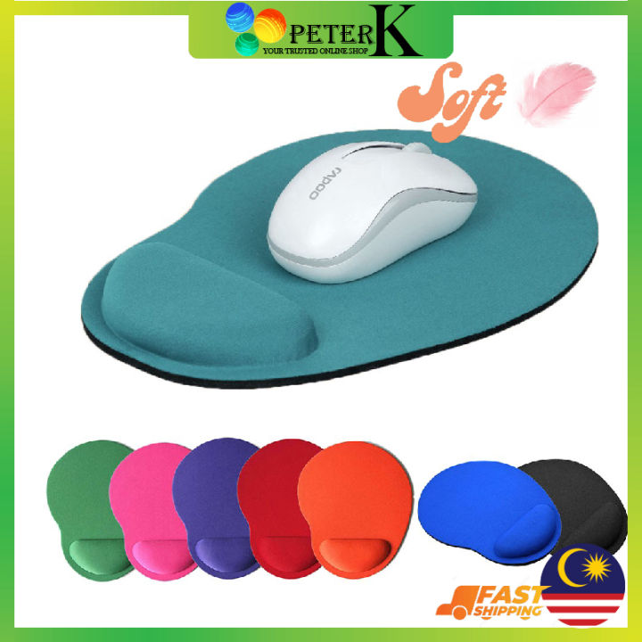 Mouse Pad Comfort Ergonomic with Wrist Protect Soft Pad for Computer ...