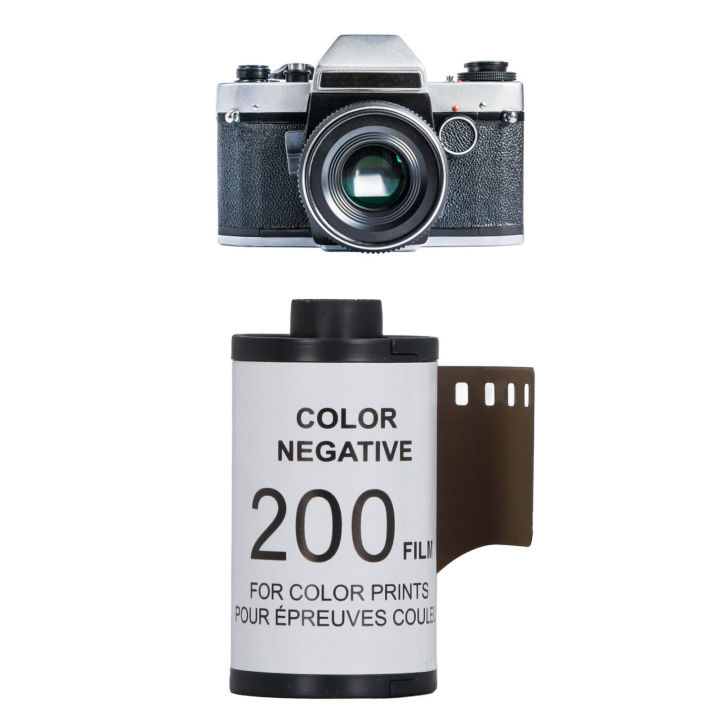 Camera Color Film High Resolution 200ISO 35mm Wide Exposure Latitude ...