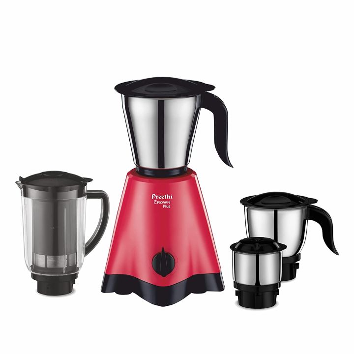 Preethi Crown/Crown Pro/Crown Plus 3/4 Jar Mixer Grinder 500w/600w | Lazada