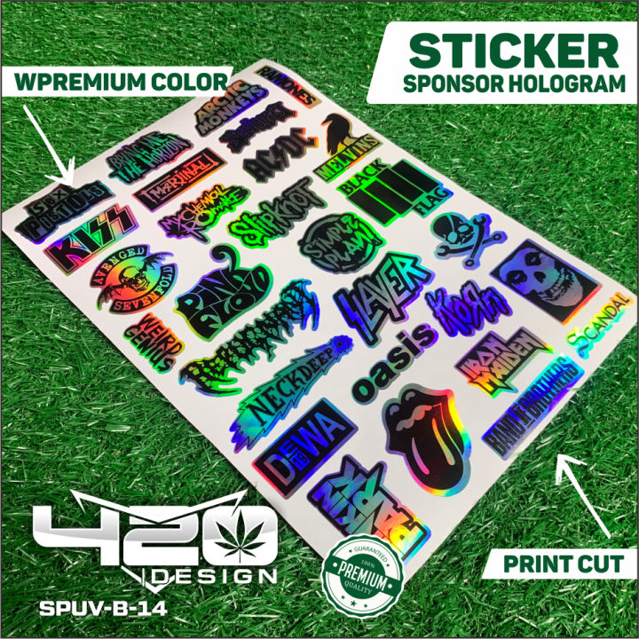 Stiker Aesthetic Stiker Pack Band Music Rock Metal Oasis Linkinpark ...