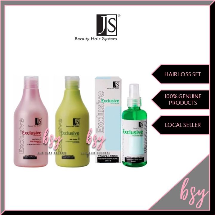 JS Exclusive (0+3+22) Deep Cleansing Tonic Shampoo 320ml + pH Balance ...