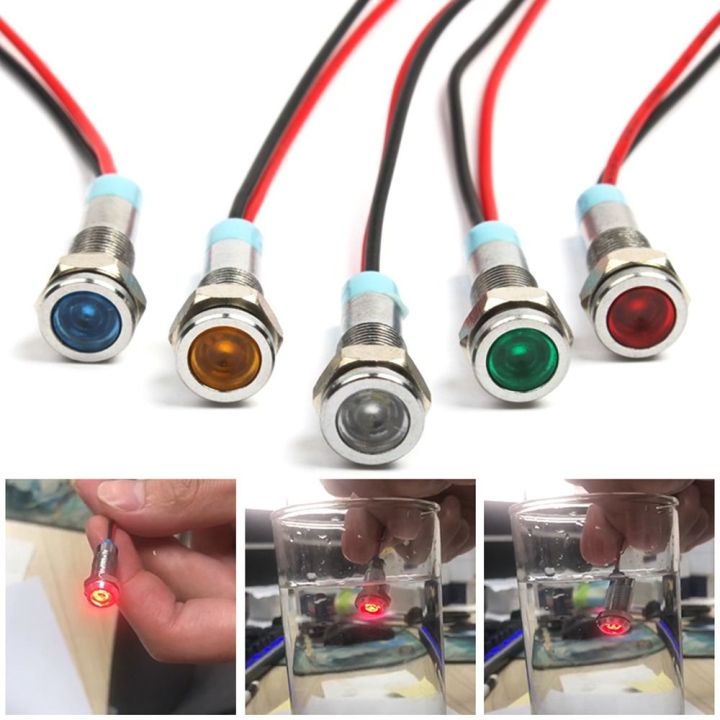 🔥🔥【COD+IN STOCK】Useful 6mm 8mm 10mm 12mm 6V 12V 220V Power Pilot Wires ...