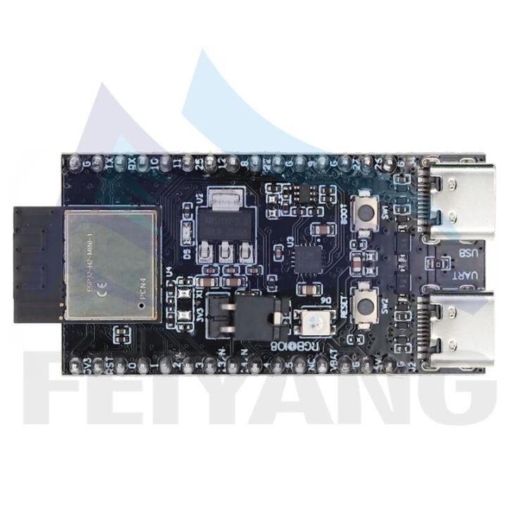 【support Cod】 Esp32 H2 Devkitm Wifibluetooth H2 Series Thread Zigbee