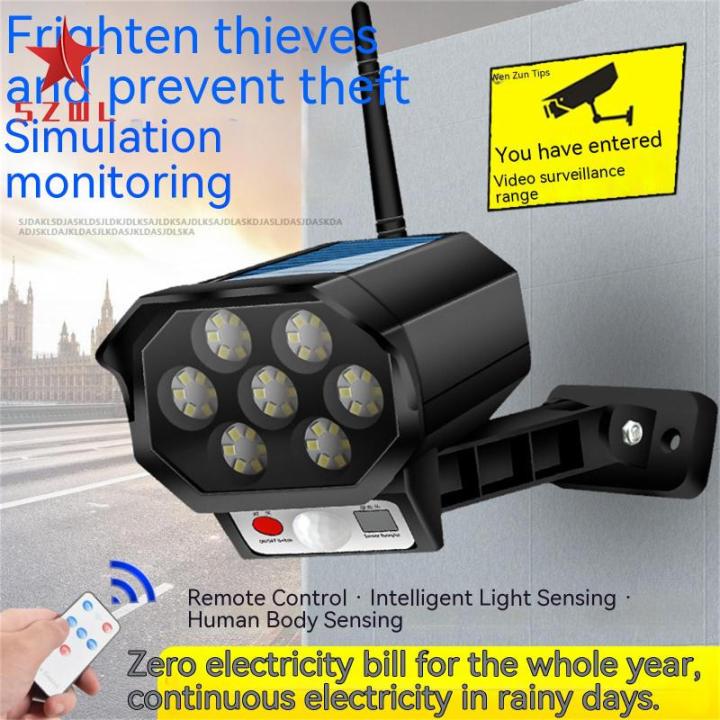 [ Ready Stock ] 42led Solar Security Light Motion Sensor Simulation ...