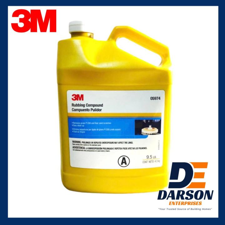 3M RUBBING COMPOUND 1 GALLON | Lazada PH