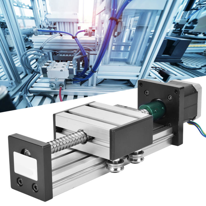 Linear Actuator 300mm Range CNC Linear Rail Slide Stage Ball Screw ...