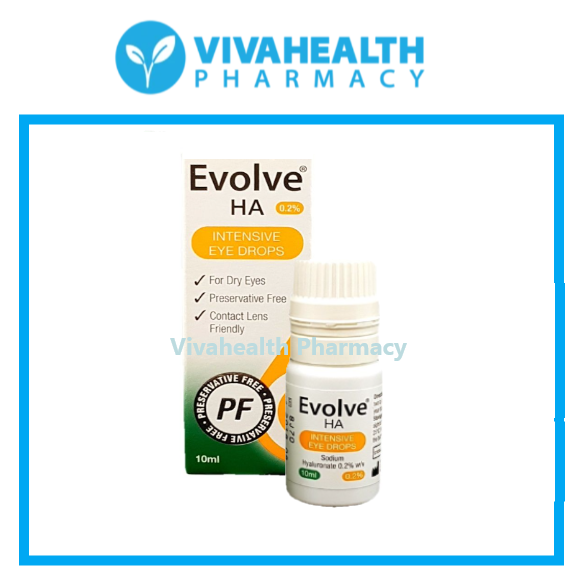 Evolve HA INTENSIVE eye drops 10mL | Lazada Singapore