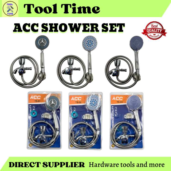 ACC HEAVY DUTY SHOWER SET WITH TWO WAY FAUCET Telephone Shower Head ...