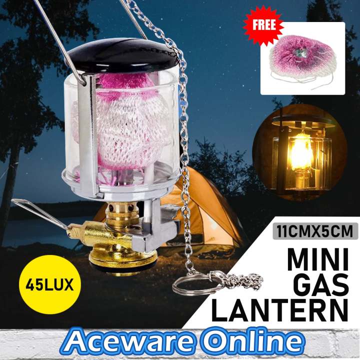 Gas Lantern Camping Lantern Mini Lantern Mini Gas Lantern Gas Lamp ...