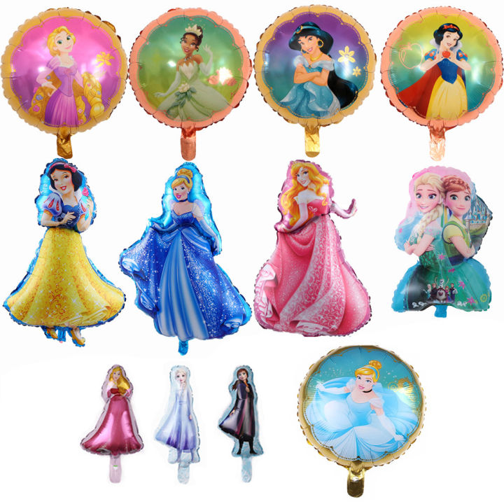Balon Karakter Princess Jumbo / Mini Balon Foil Ulang Tahun Frozen Elsa ...