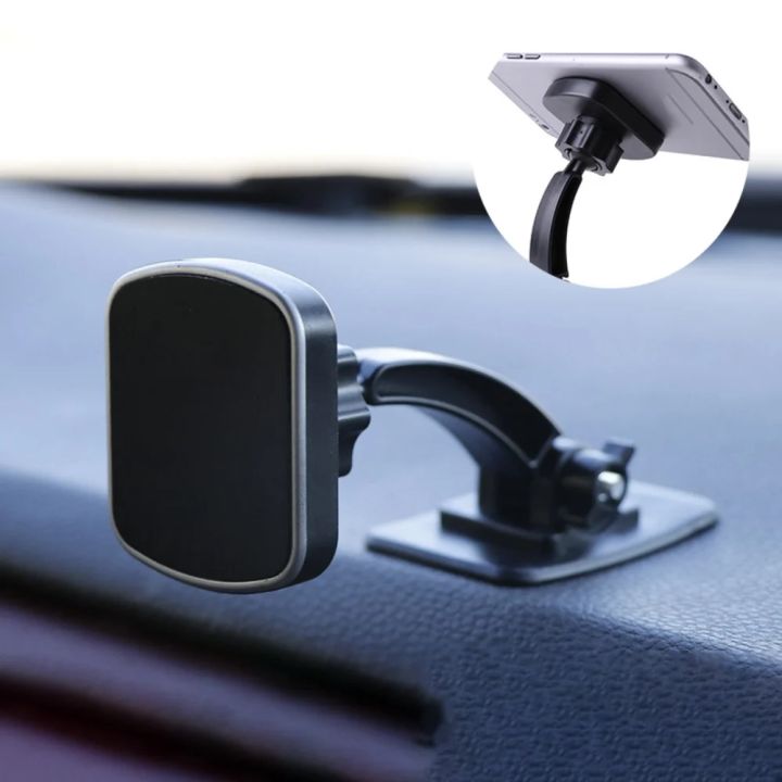 Universal Car Magnetic Phone Adjustable Holder Dashboard Mount Dash ...