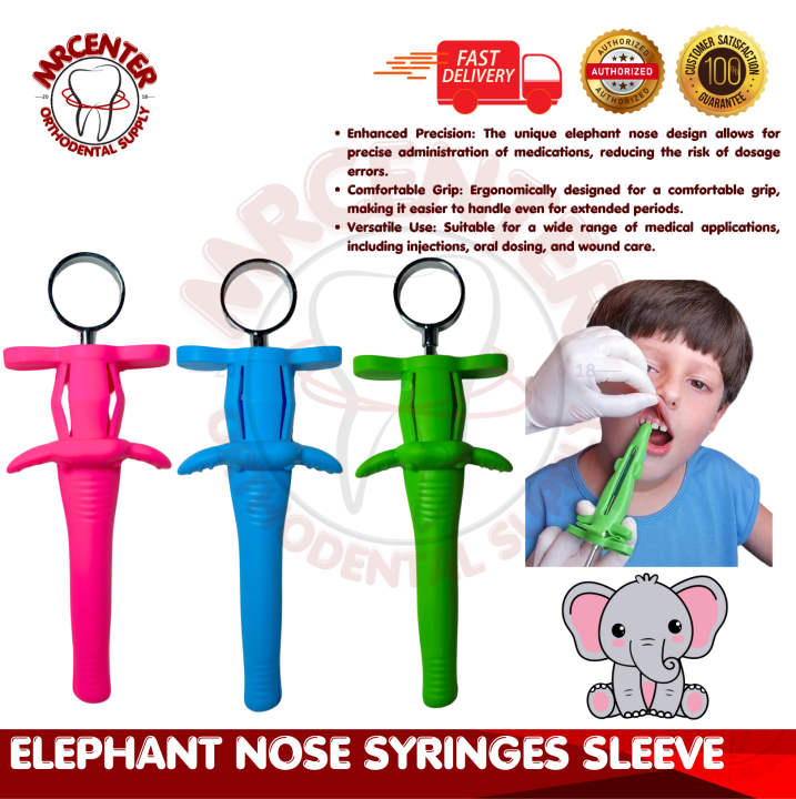 MrCenter 03 Orthodental Supply | Elephant Nose Syringe Sleeve | Lazada PH
