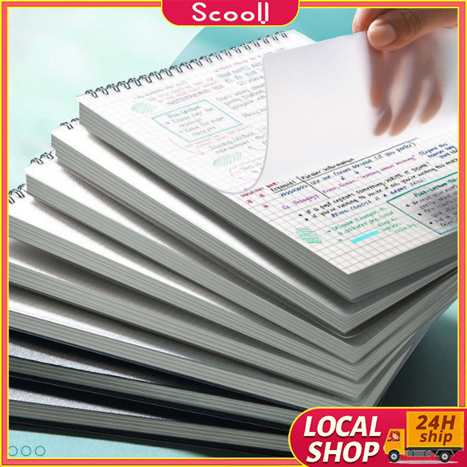 Spring Notebook A4/A5/B5 Flip Up Loose-Leaf Book Steno Notebook | Lazada PH