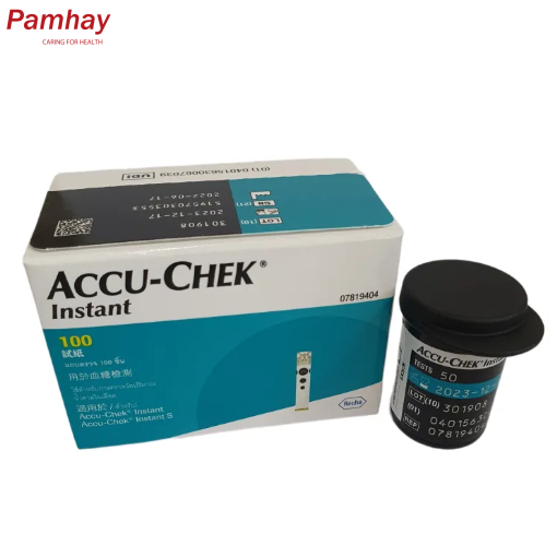 (Exp:07/2026) Accu Chek Accuchek Instant Test Strip 50แผ่น / 100แผ่น ...