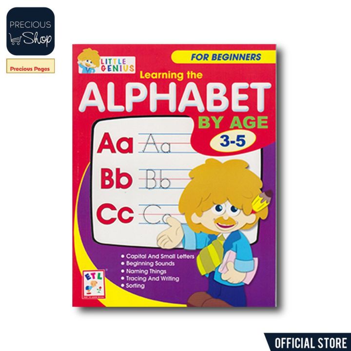 Little Genius: Learning the Alphabet by Age 3-5 | Lazada PH