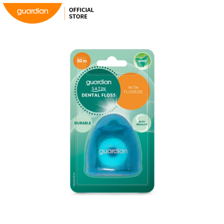 Guardian Dental Floss Satin Waxed 50m | Lazada