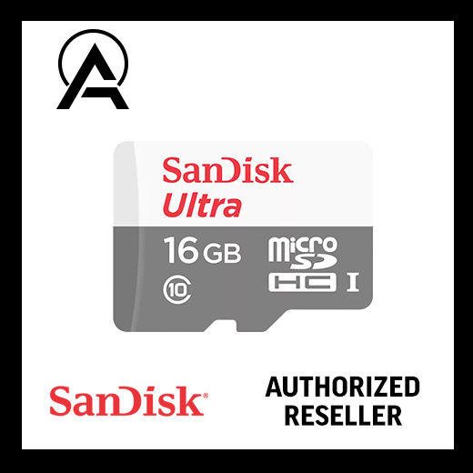 SanDisk Ultra microSDHC SQUNS 16GB C10 UHS-1 MicroSD Memory Card ...