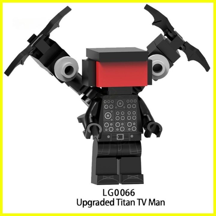 ,,Upgraded Titan Cameraman Speakerman TV Man Skibidi Toilet Series Mini ...