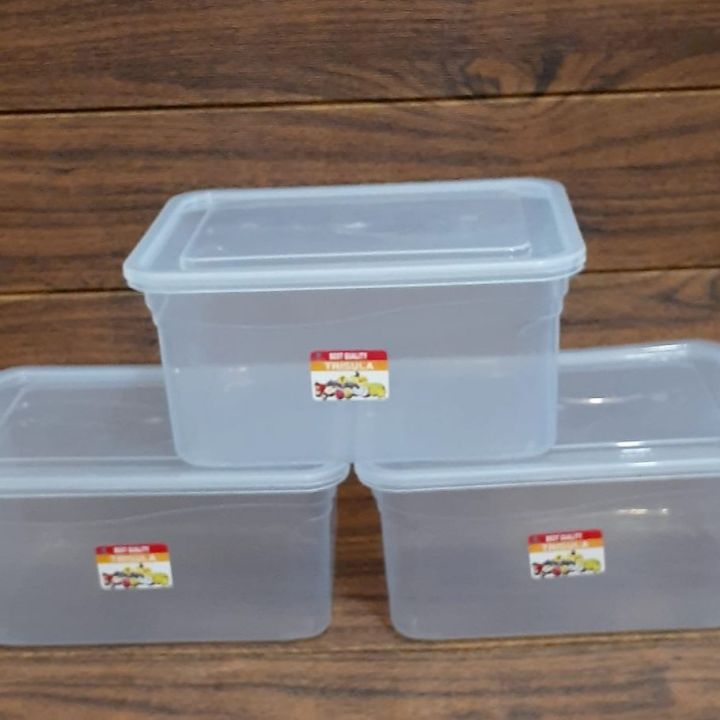 TOPLES KOTAK PLASTIK BENING / TOPLES BESAR 2500 ML | Lazada Indonesia