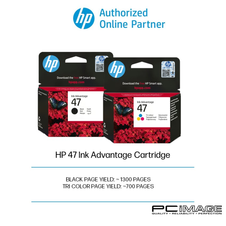 HP 47 Original Ink Advantage Cartridge | Lazada