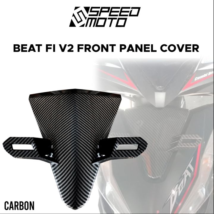 BEAT Fi V2 FRONT PANEL BRACKET WITH PLATE HOLDER CARBON / MATTE BLACK ...