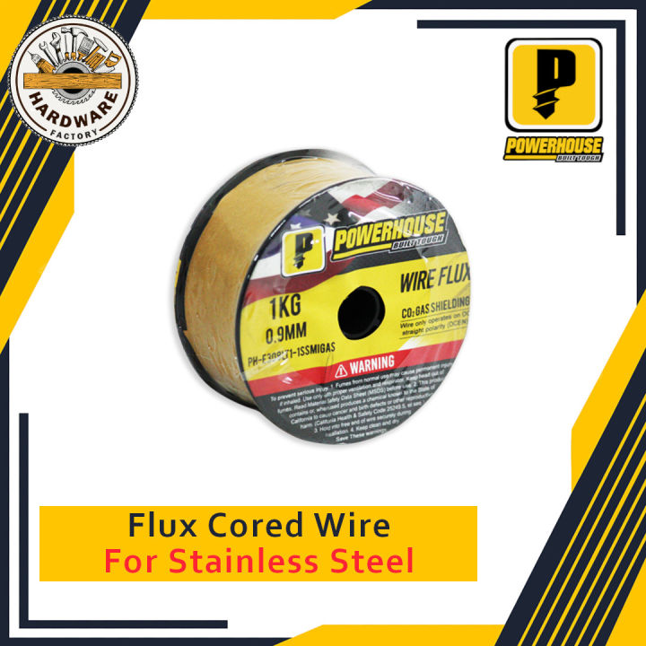 POWERHOUSE Stainless Steel Self Shielding Flux Cored Wire Cable for MIG ...