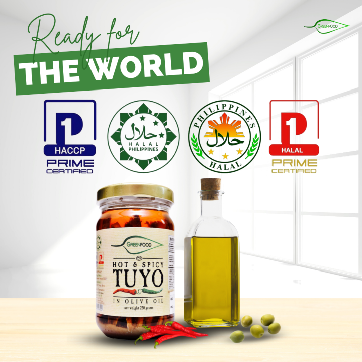 Greenfood Hot & Spicy Tuyo & Original Flavor | Lazada PH