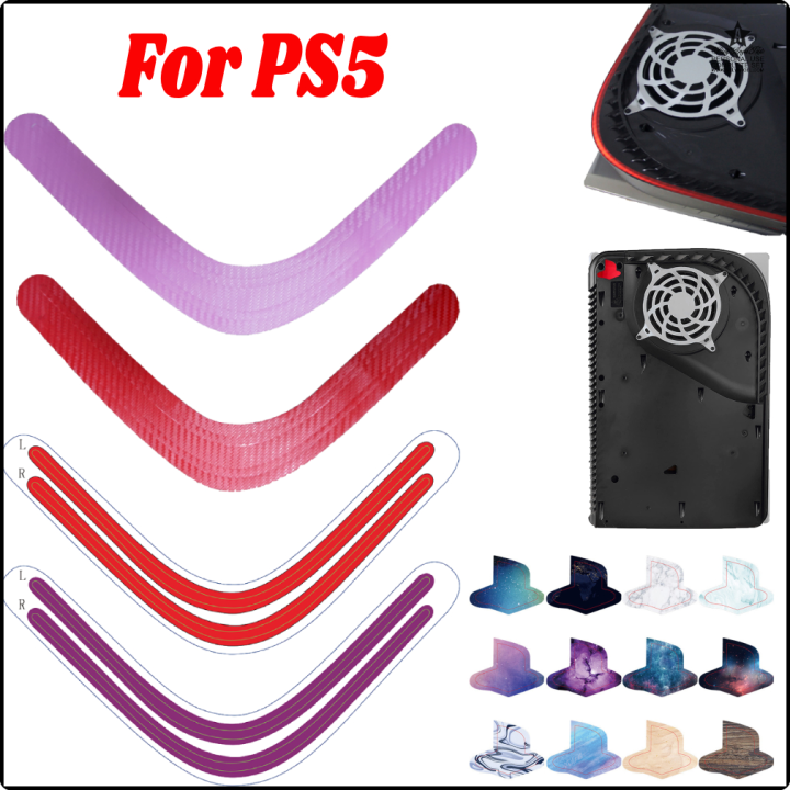 แถบไฟ LED คอนโซลสติ๊กเกอร์สัญลักษณ์ PS5,รูปลอกริ้วสายไฟติดเองสำหรับ ...