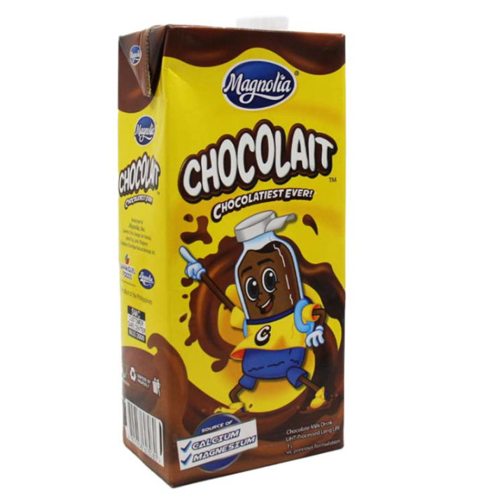 Magnolia Chocolait Chocolate Milk Drink 1L | Lazada PH