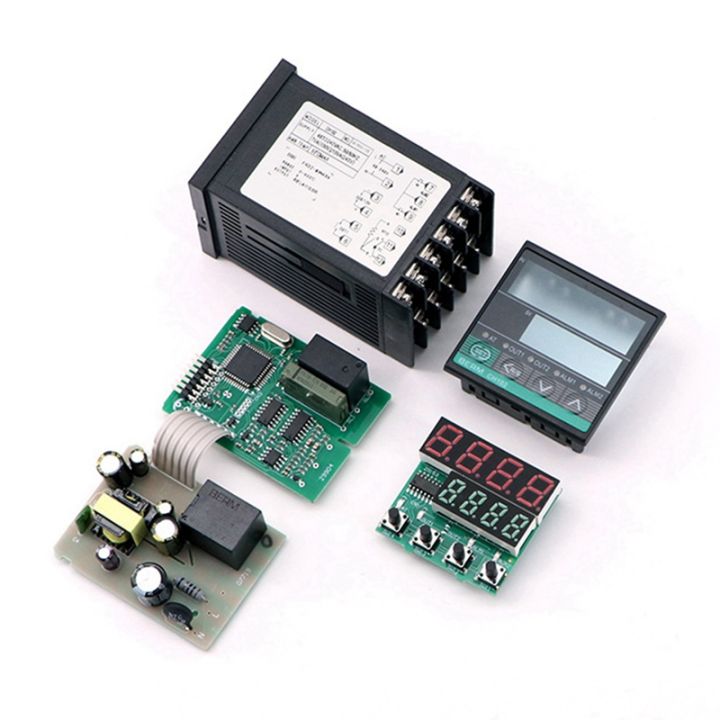 Dual Output and Relay CH102 Two Relay Output LCD Digital Intelligent Temperature Controller 48 ...
