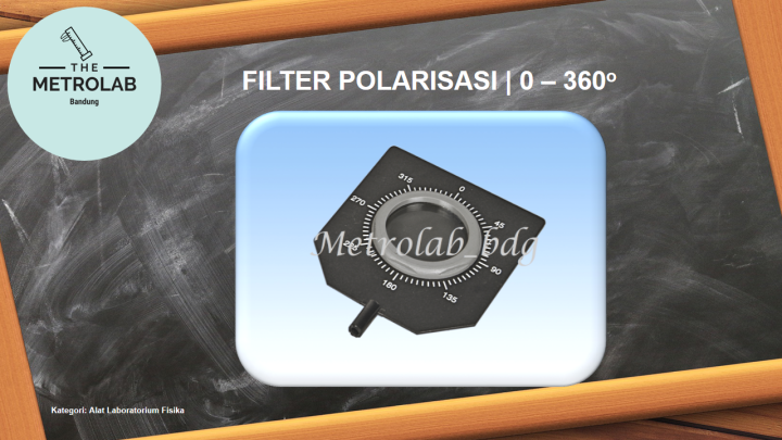 Filter Polarisasi Bertangkai Ø 45 mm | 0 - 360 derajat | Polarizing Filter with Holder ...