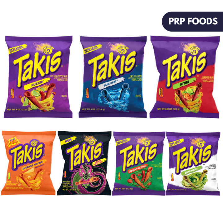 Barcel Takis Tortilla Chips 3.25oz/9.9oz/17oz | Lazada PH