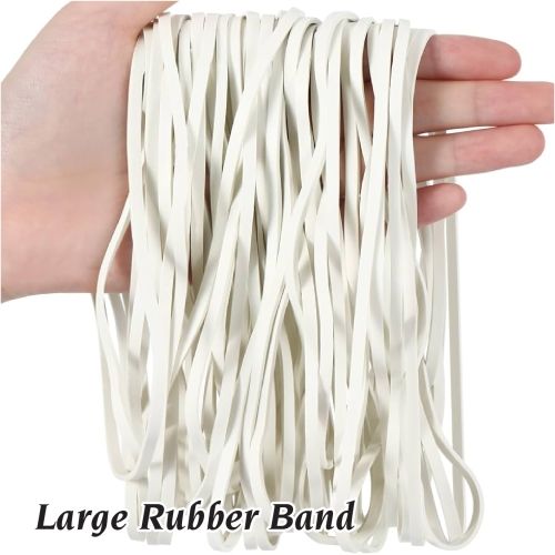 Elastic White Rubber Band | Large Postman Rubber Band | Post Rubber ...