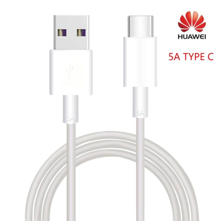 สายชาร์จ huawei Type C Cable 1meter Fast Charge 5A Cable | Lazada.co.th