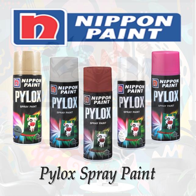 NIPPON PAINT PYLOX SPRAY PAINT (Solid Colours) 62 Colours | Lazada ...