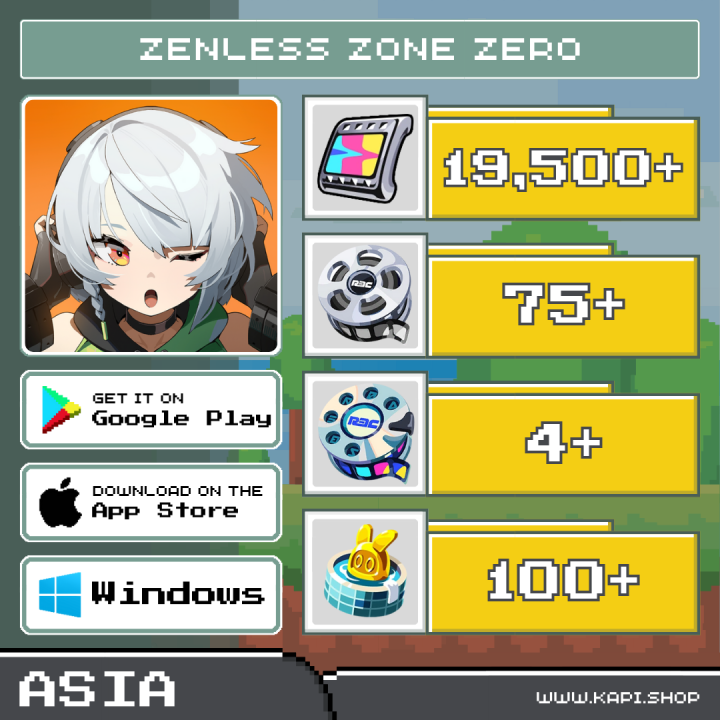 ไอดี Zenless Zone Zero (Asia) - 19,500+ Polychrome | ACTION FIGURE TOYS ...