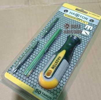 Obeng bolak balik Prohex 6 in 1 Obeng Plus Minus 4 in 1 Srewdriver ...