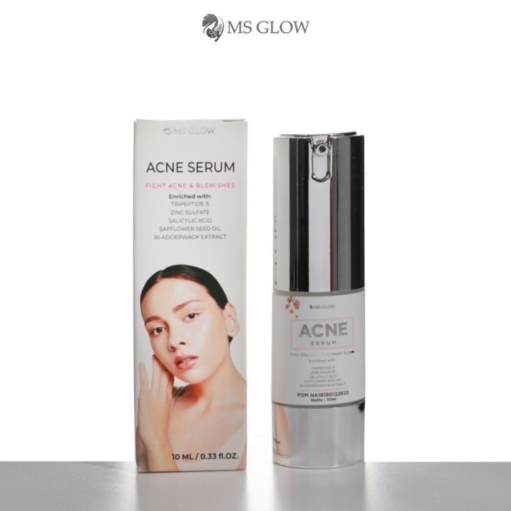 Serum Acne Ms glow MS GLOW Serum Acne Original Lazada Indonesia