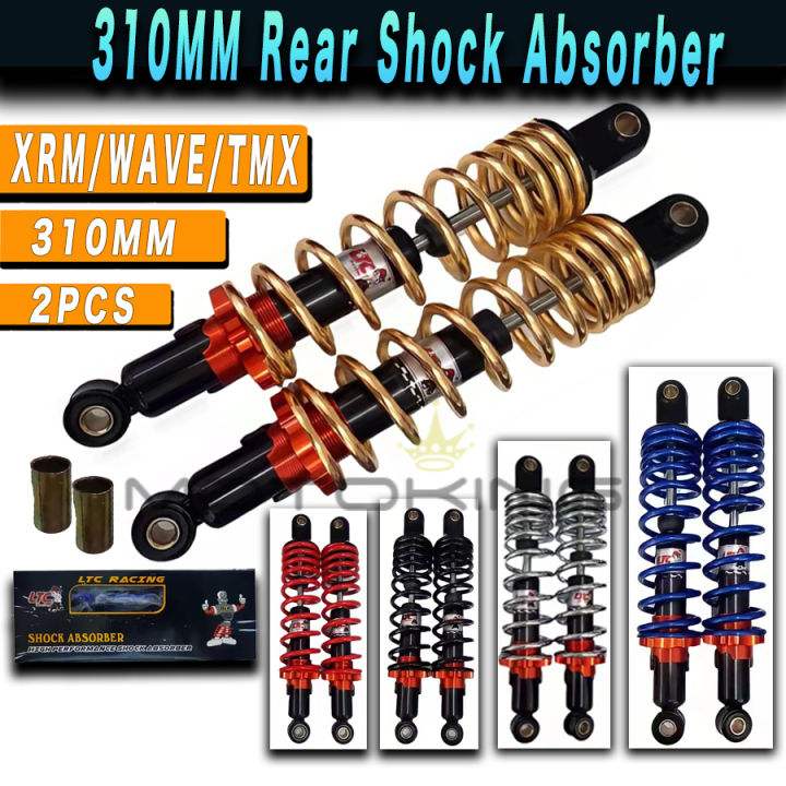 M King⭐XRM/TMX/WAVE/SMASH 310MM Rear Shock Absorber Aluminum Alloy High ...